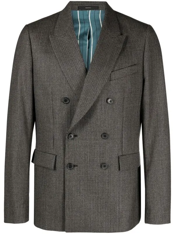Paul Smith Double-breasted Wool Blazer