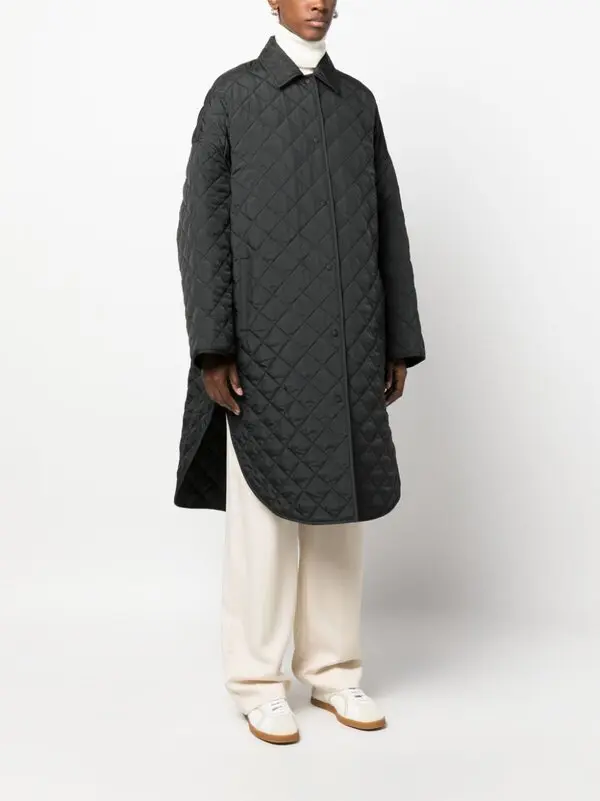 TOTEME Quilted Cocoon Coat