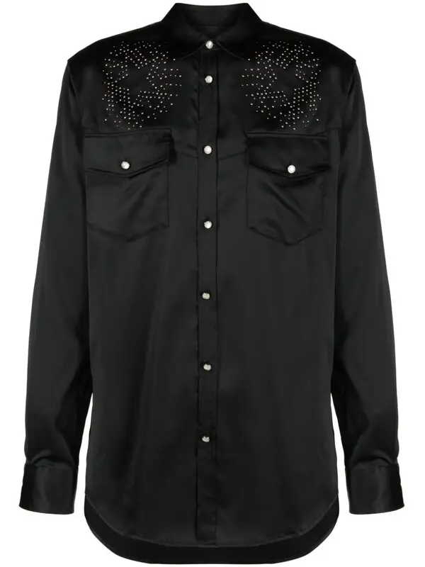 Dsquared2 Micro-stud Embellished Shirt