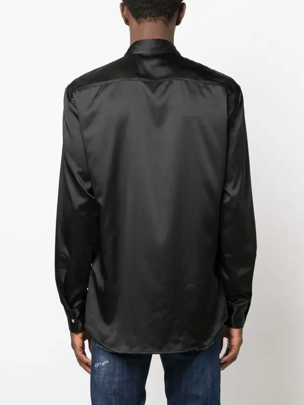 Dsquared2 Micro-stud Embellished Shirt