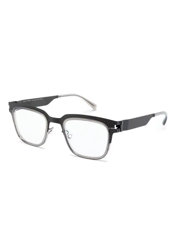 Mykita Raymond Rectangle-frame Eyeglasses - Grey