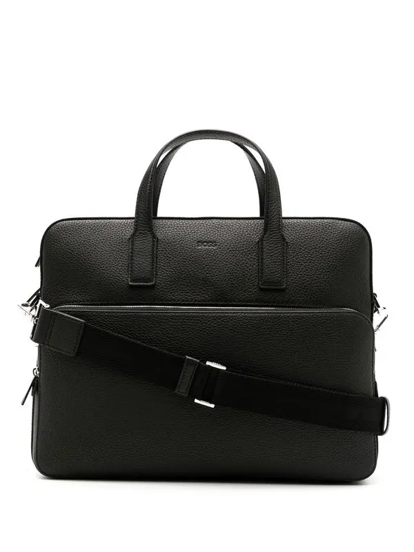 BOSS Crosstown Leather Briefcase