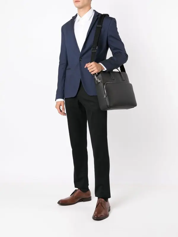 BOSS Crosstown Leather Briefcase