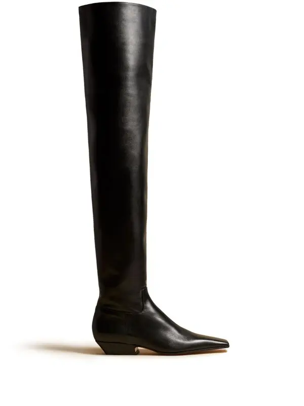 Khaite The Marfa Over-the-knee Leather Boots
