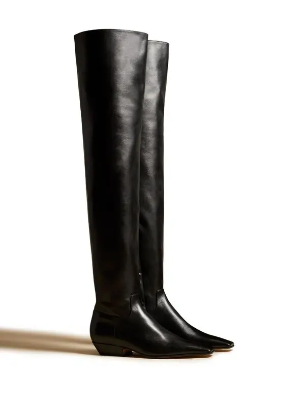 Khaite The Marfa Over-the-knee Leather Boots