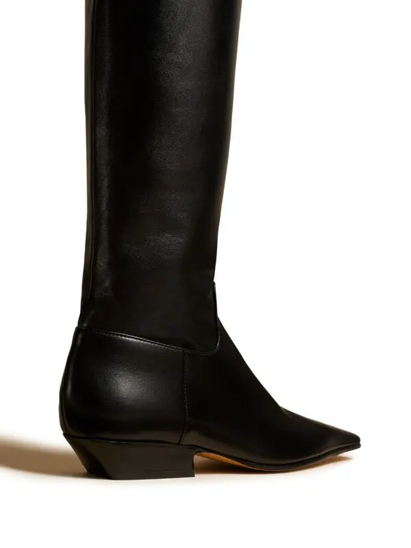 Khaite The Marfa Over-the-knee Leather Boots