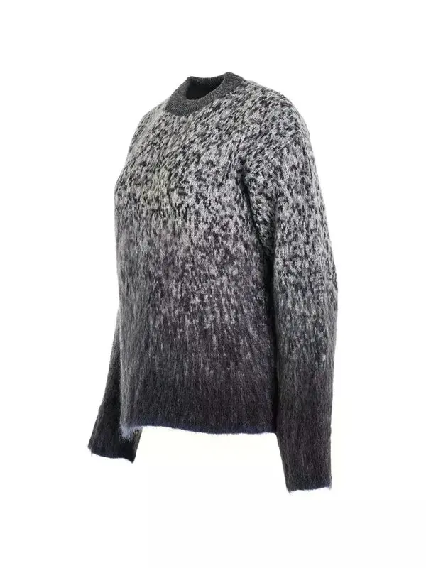 Off-White Arrow Intarsia Jumper - Grey