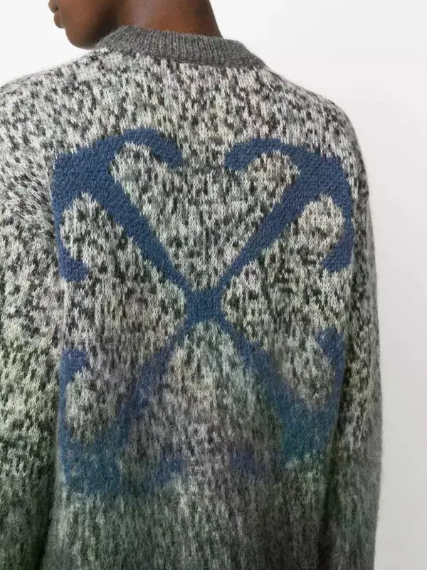 Off-White Arrow Intarsia Jumper