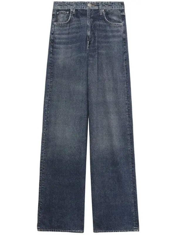 Rag & Bone Mid-rise Wide-leg Jeans