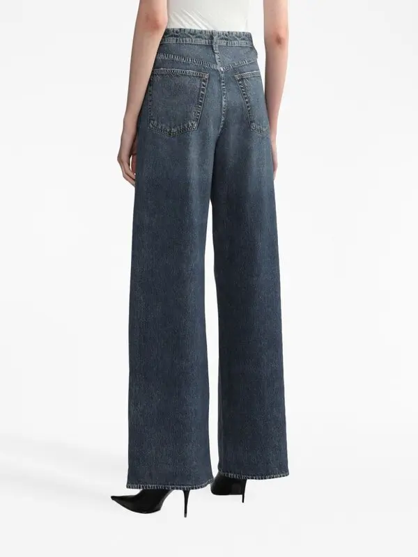 Rag & Bone Mid-rise Wide-leg Jeans