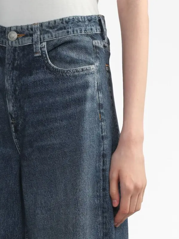 Rag & Bone Mid-rise Wide-leg Jeans