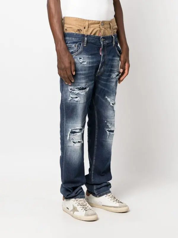 Dsquared2 Twin Pack Layered Jeans
