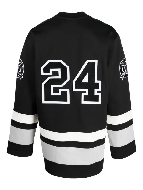 NAHMIAS Logo Patches Hockey Jersey T-shirt