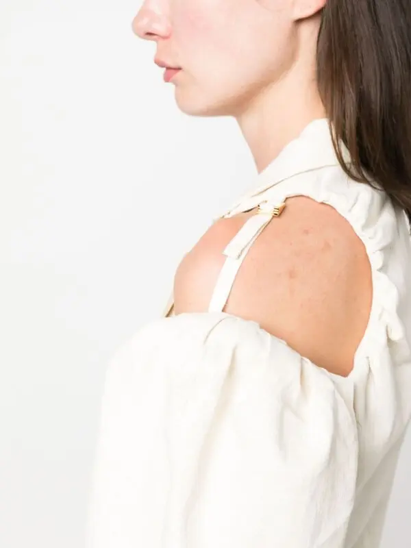 Jacquemus La Veste Galliga Asymmetric Blazer - Neutrals