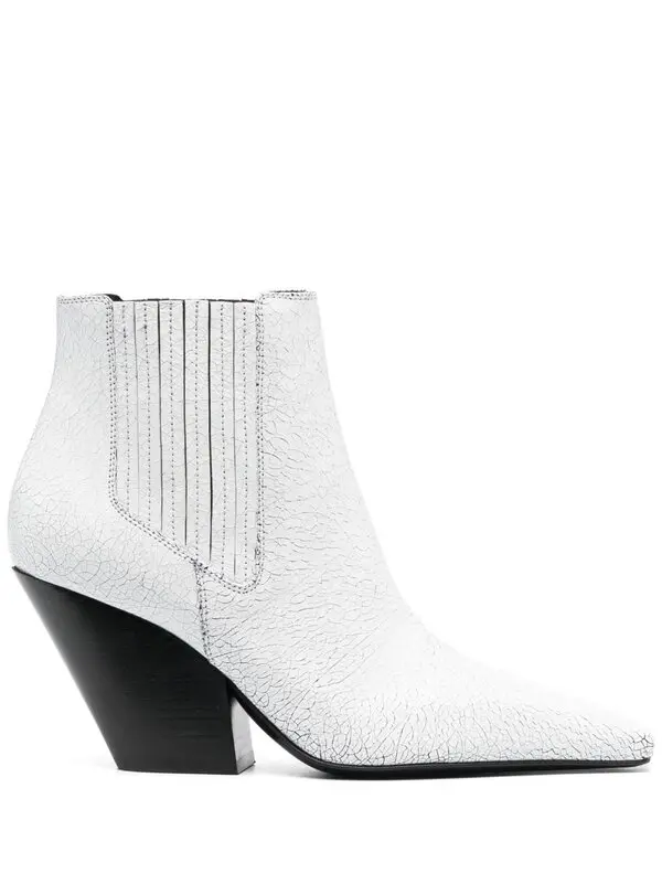 Casadei Anastasia 80mm Leather Boots