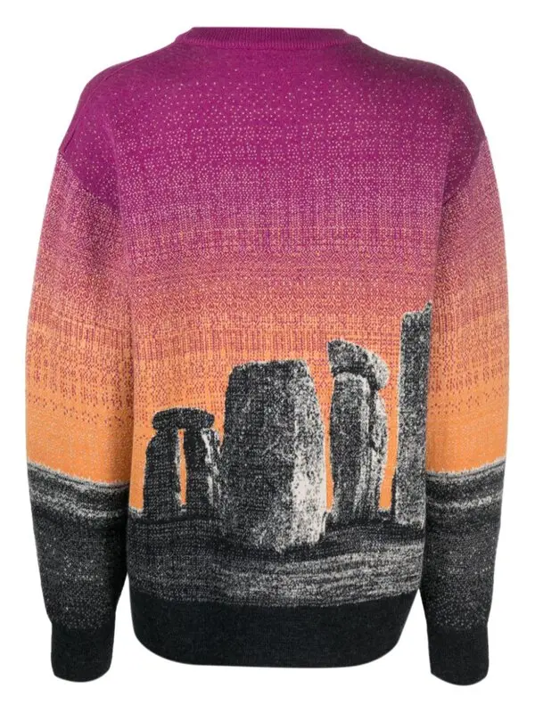 Aries Henge Intarsia Jumper