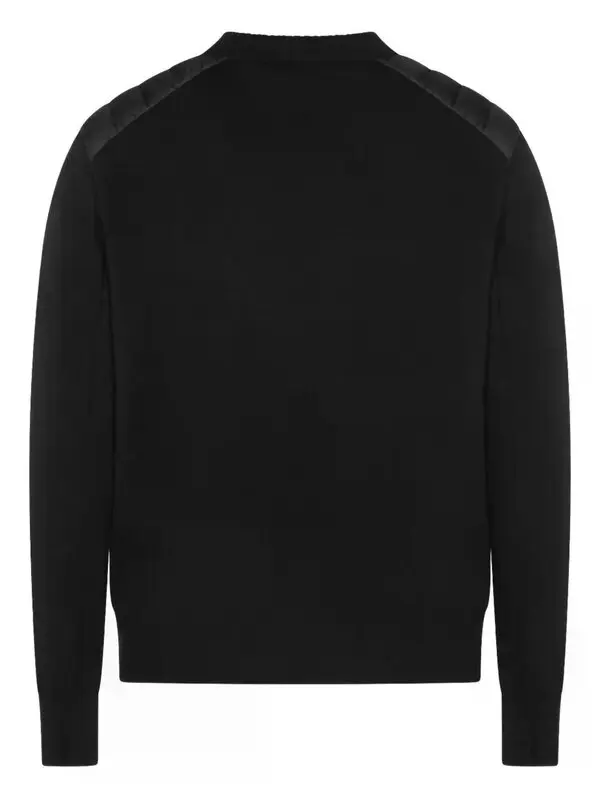 Moncler Mountain Logo-patch Wool Jumper