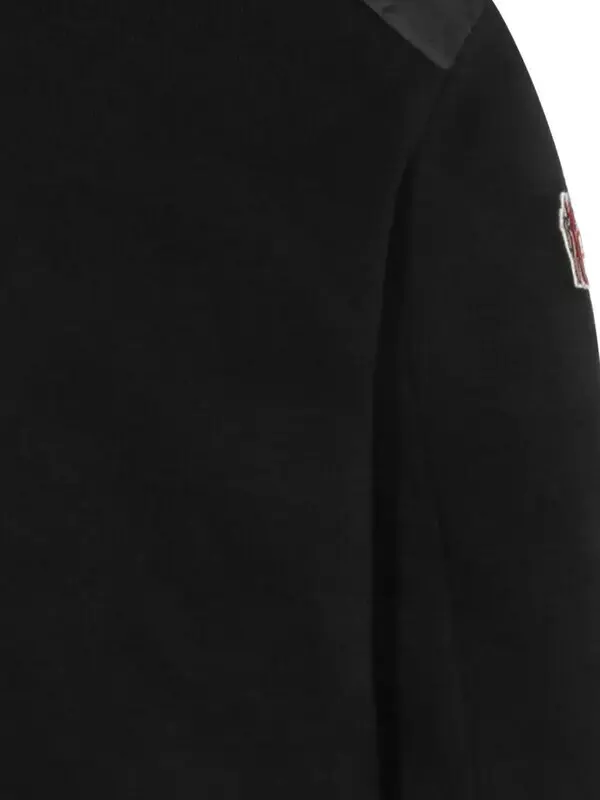 Moncler Mountain Logo-patch Wool Jumper