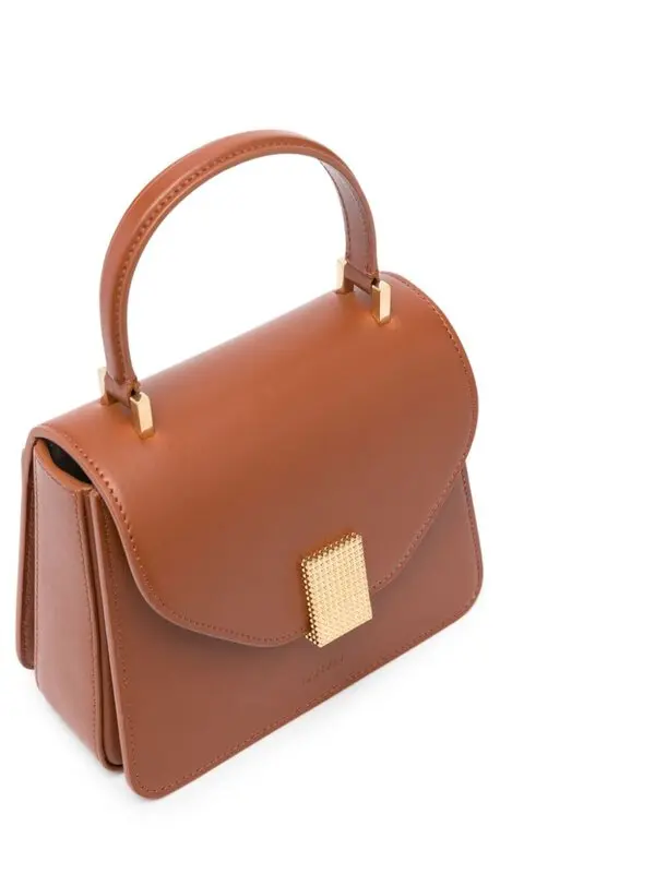 LANVIN Concerto Leather Mini Bag - Brown