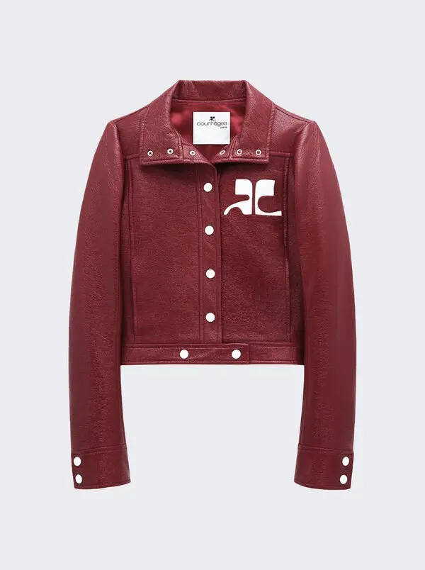 COURREGES Reedition Vinyl Jacket - Red
