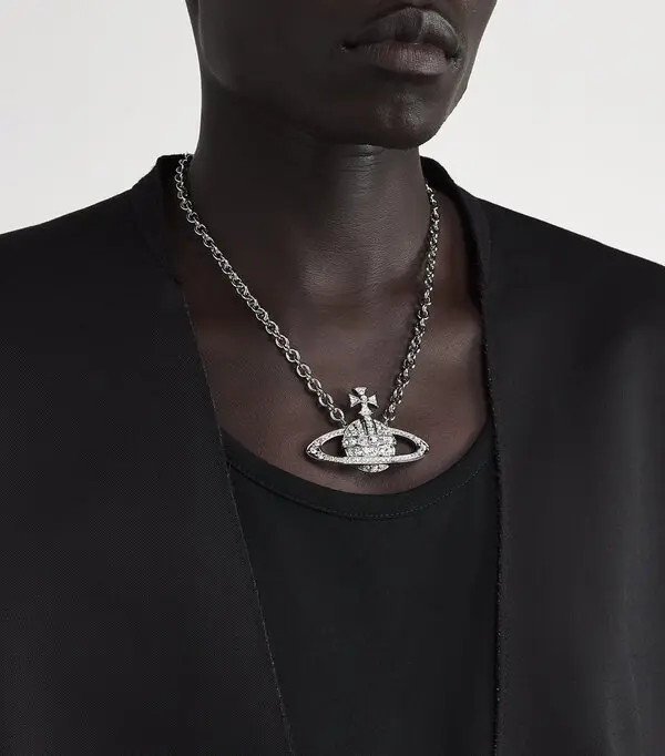 VIVIENNE WESTWOOD Embellished Bas Relief Necklace