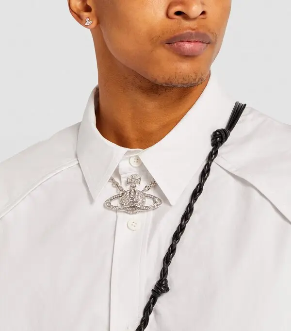 VIVIENNE WESTWOOD Embellished Bas Relief Necklace
