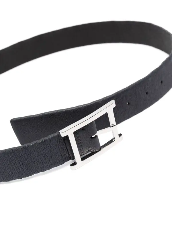 ORTIGNI Chevrette Reversible Leather Belt
