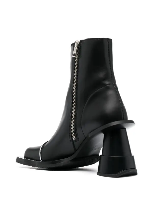 Henrik Vibskov Elle Driver 90mm Leather Boots - Black