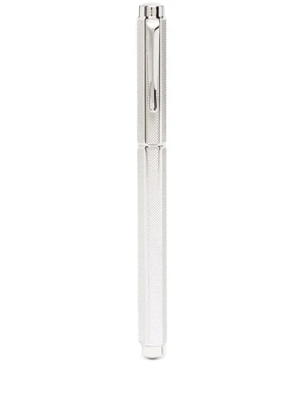 CARAN D'ACHE Textured Ballpoint Pen - Silver