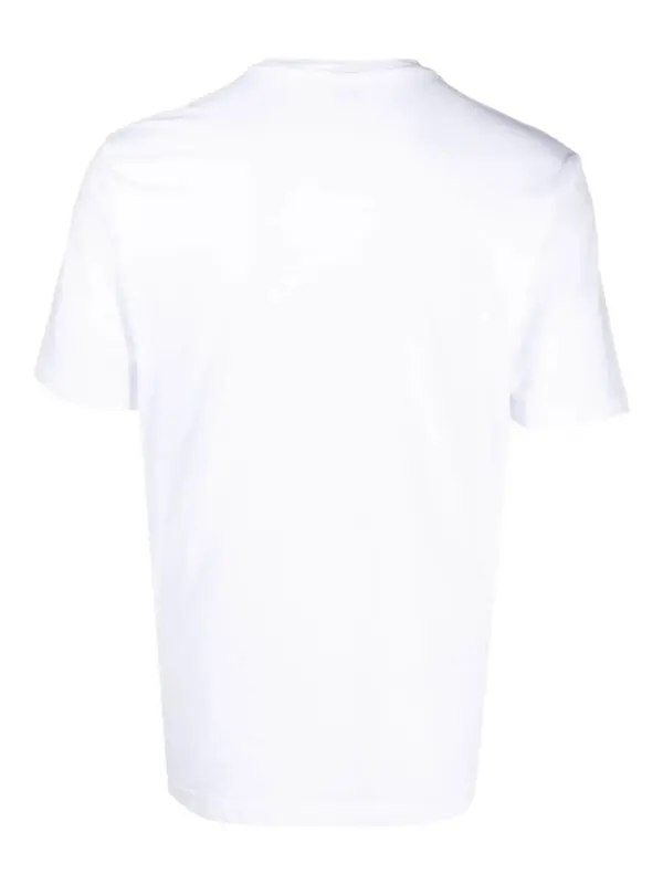 Aspesi Logo-patch Jersey T-shirt - White