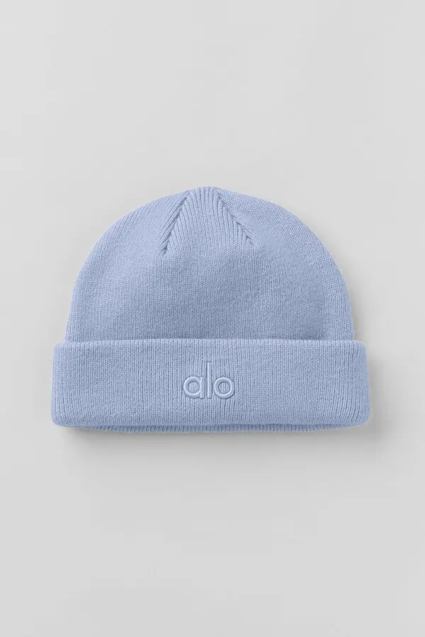 Alo Yoga Ribbed Beanie Hat - Winter Frost