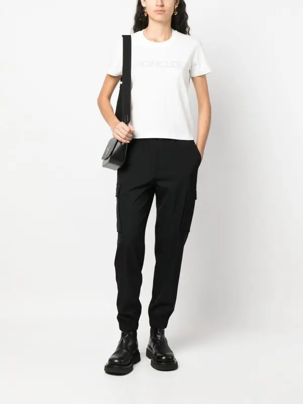 Moncler Logo-embellished Cotton T-shirt
