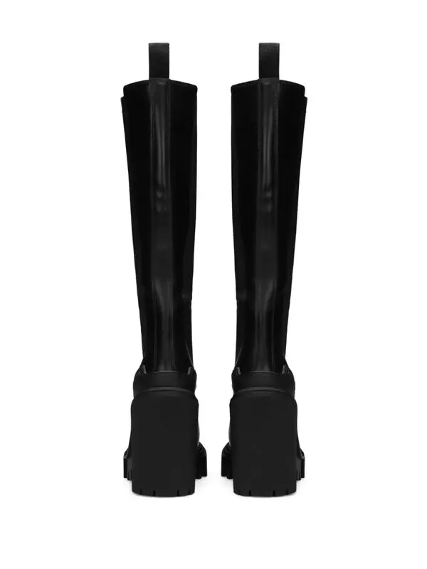 Dolce & Gabbana 90mm Logo-plaque Slip-on Boots