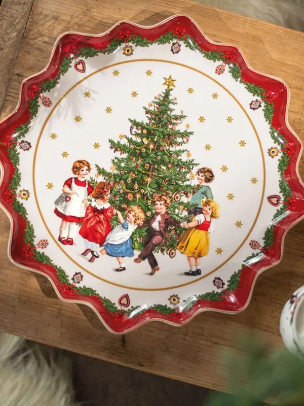 VILLEROY & BOCH Graphic-print Porcelain Plate