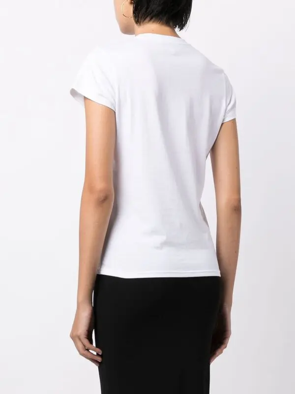 FLEUR DU MAL Fleur Lips Organic-cotton T-shirt