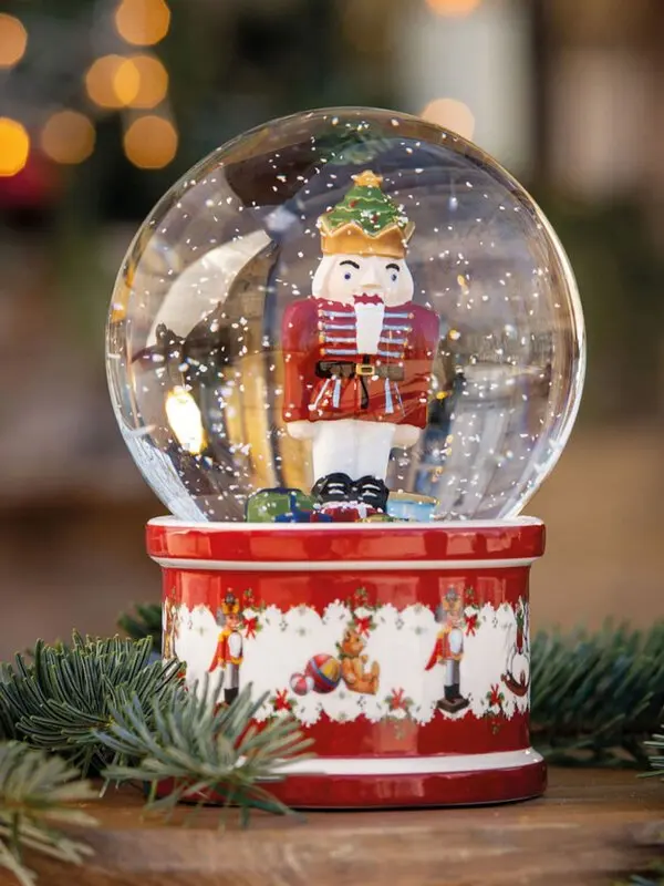 VILLEROY & BOCH Large Snow Christmas Ball