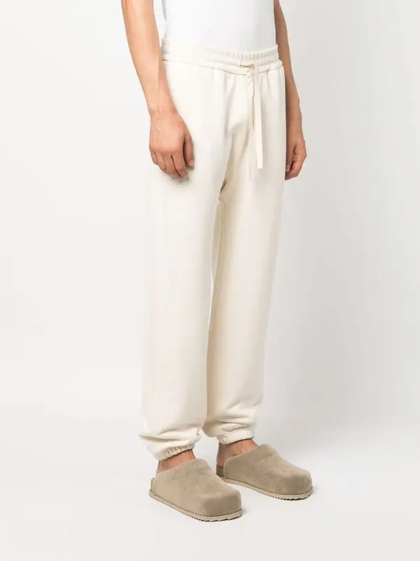 JIL SANDER Drawstring-waistband Cotton Trousers