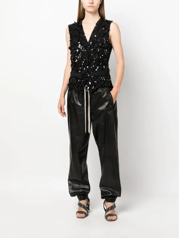Brunello Cucinelli Sequinned V-neck Waistcoat