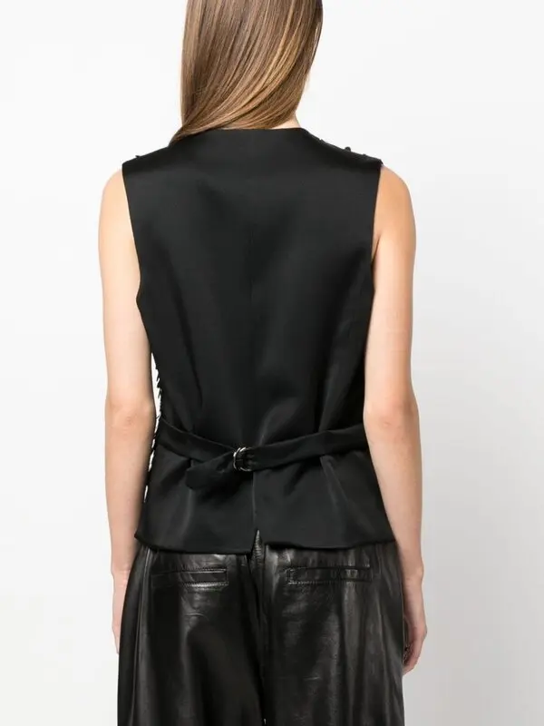 Brunello Cucinelli Sequinned V-neck Waistcoat