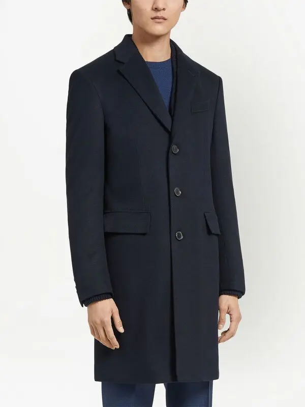 Zegna Oasi Single-breasted Cashmere Coat