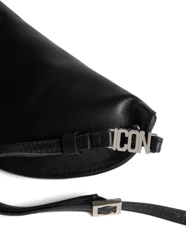 Dsquared2 Logo-plaque Leather Belt Bag