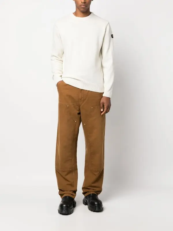 Carhartt Work In Progress Double Knee Straight-leg Trousers - Brown