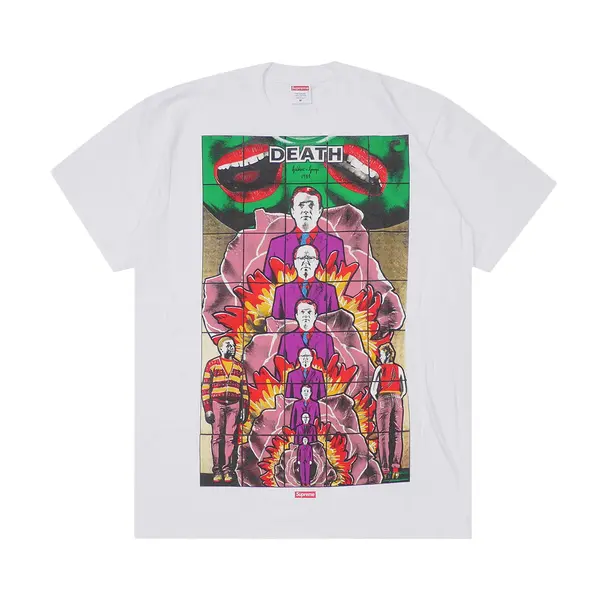 Supreme Gilbert And George Death Tee - White