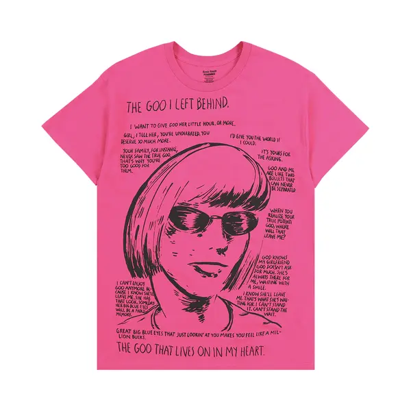 PLEASURES The Goo T-shirt - Pink