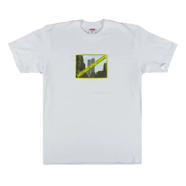Supreme Greetings From Ny T-shirt - White
