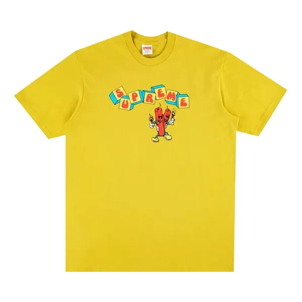 Supreme Dynamite Tee 'acid - Yellow