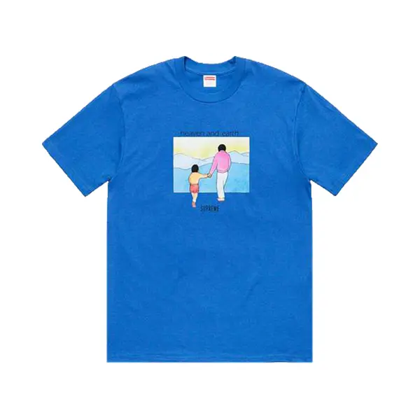 Supreme Heaven And Earth Tee 'royal - Blue