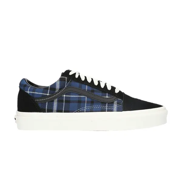 VANS Old Skool 'plaid Mix' Sneakers - Blue