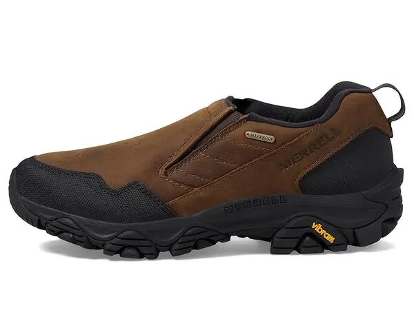 Merrell Coldpack 3 Thermo Moc Waterproof Slip-on Shoes - Brown