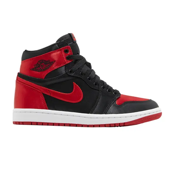 JORDAN 1 Retro High Og Satin Bred Sneakers - Red